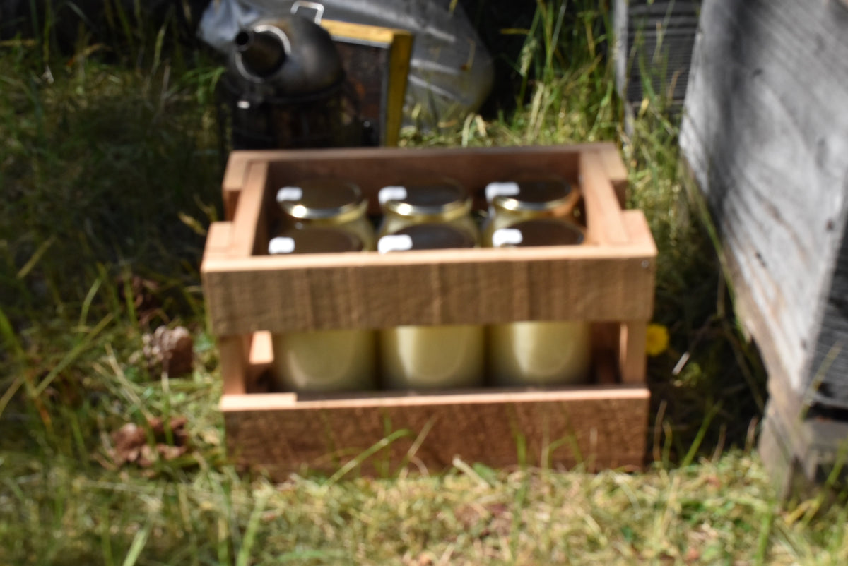 The Honey Crate | 4 jar crate